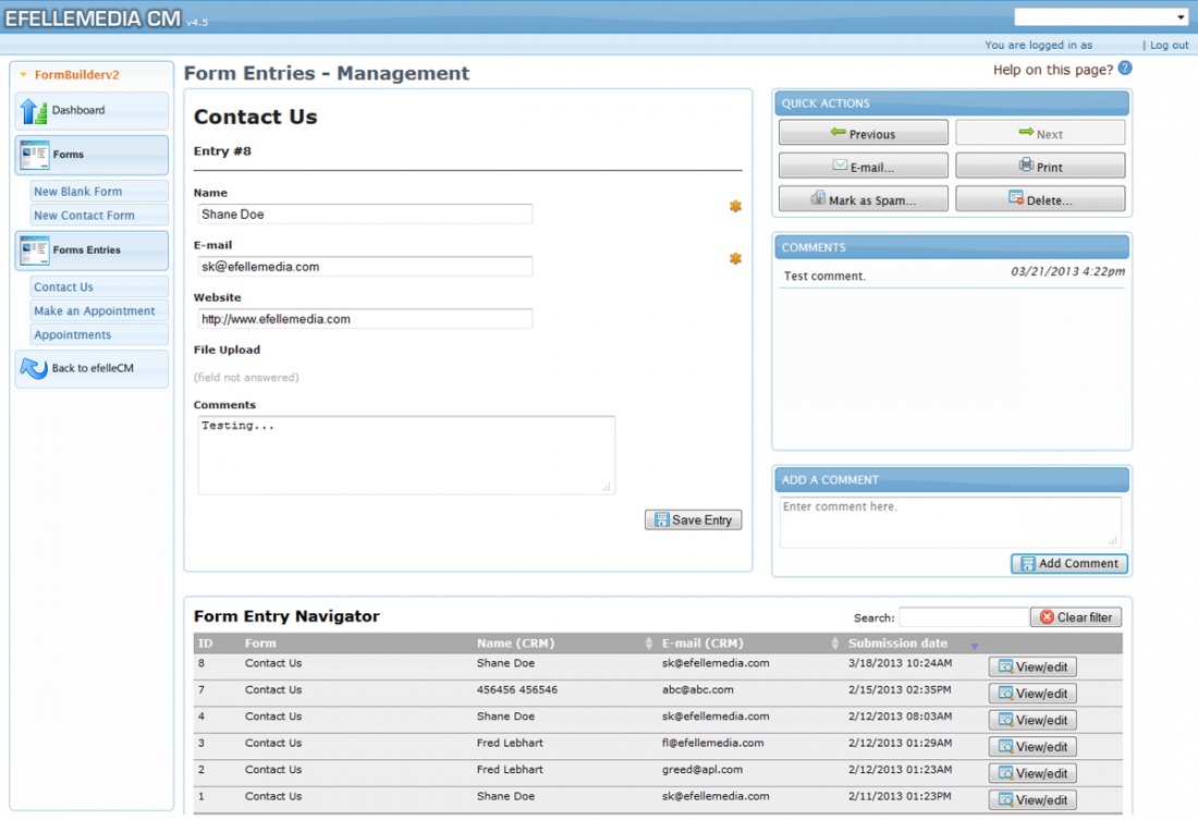 Form Builder (v2) - efelleWiki