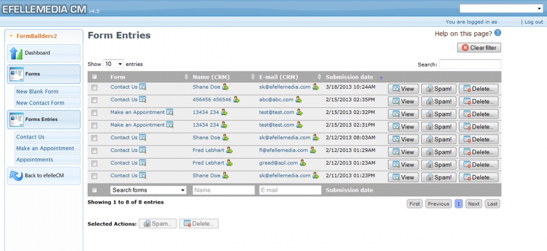 Form Builder (v2) - efelleWiki